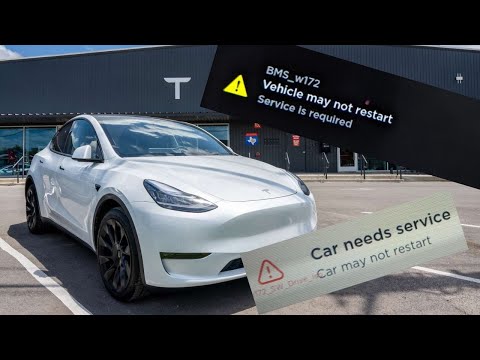 “Vehicle may not restart” warning in TESLA vehicles. What to do?
