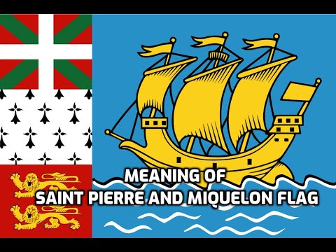 Meaning of Saint Pierre and Miquelon Flag