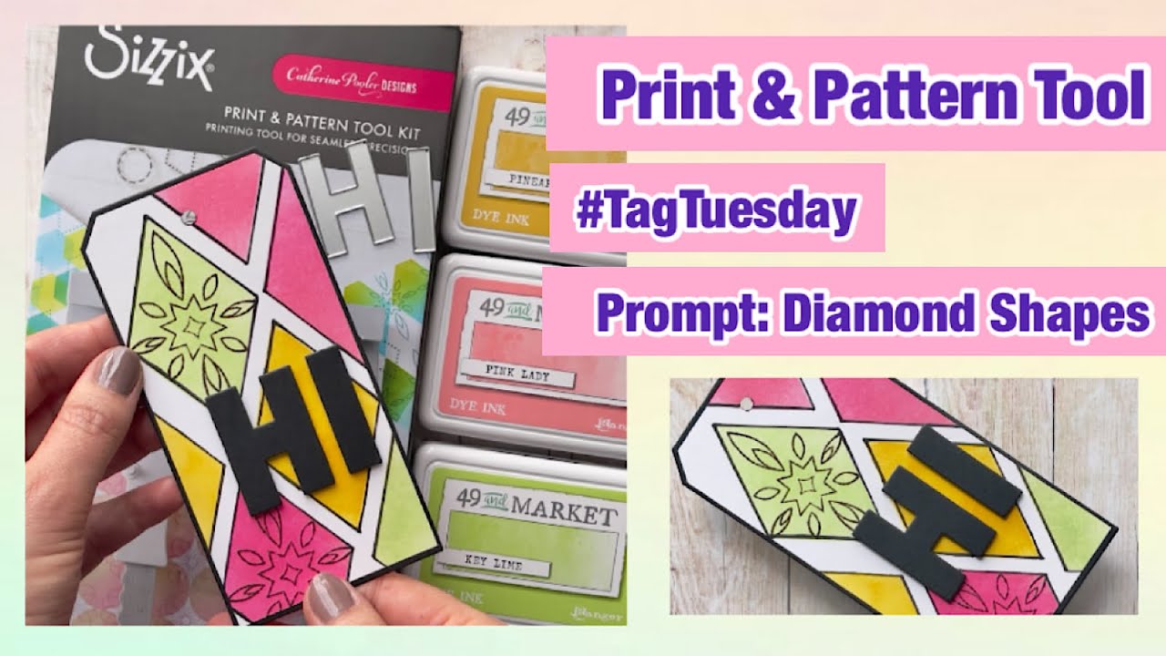 Testing the NEW Print & Pattern Tool – Fun #tagtuesday Project!