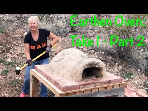 How to Build an Earthen Oven (1st Try)
