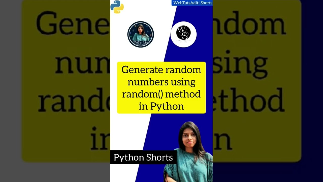 Generate random numbers in Python 🤔🤔🤩 #shorts #python
