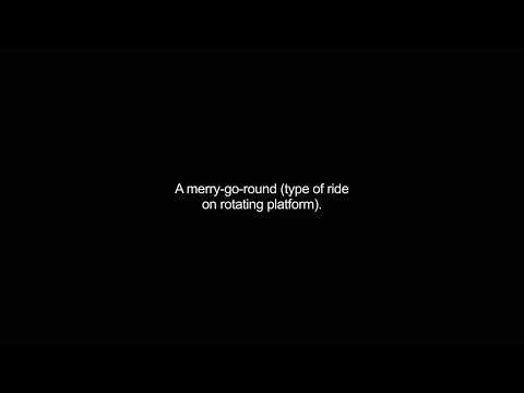 carrousels video Dictionary meaning and pronunciation