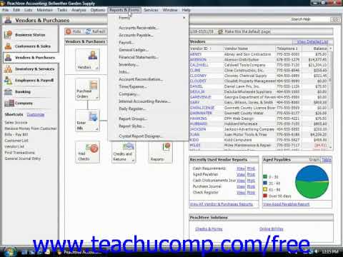 Peachtree Tutorial Job Tracking Sage Training Lesson 11.6