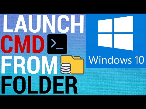 How To Open CMD From Within A Folder Windows 10
