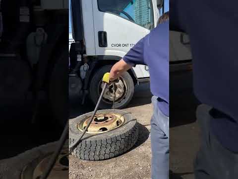 Tire Explosion Warning: πΏ Sound! #shorts