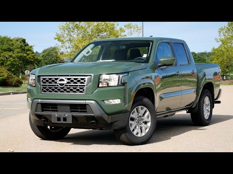 2022 Nissan Frontier SV Review - Walk Around and Test Drive