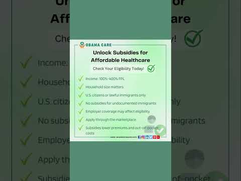📣 Unlock Subsidies for Affordable Healthcare: Check Your Eligibility Today! 🏥💰