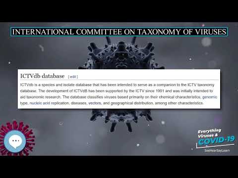 International Committee on Taxonomy of Viruses 🧫👩🏾⚕🤒 Everything Viruses & COVID-19 🤒👩⚕🧫