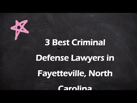 3 Best Criminal Defense Lawyers in Fayetteville, North Carolina | Criminal Lawyers