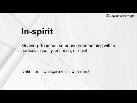In-spirit Meaning