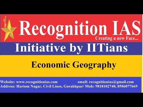 Geography Optional Lecture Series: Economic Geography: Energy crisis ...