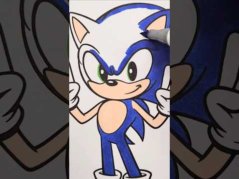 SONIC the HEDGEHOG Coloring Page
