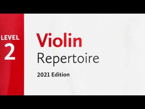 Andantino in F Major - Nicolas Laoureux, arr. Christine Donkin - RCM Violin 2021 Level 2