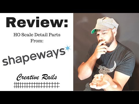 Shapeways Review: HO Scale Detail Parts