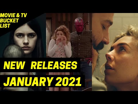 New January 2021 Movies and TV Shows Coming Out