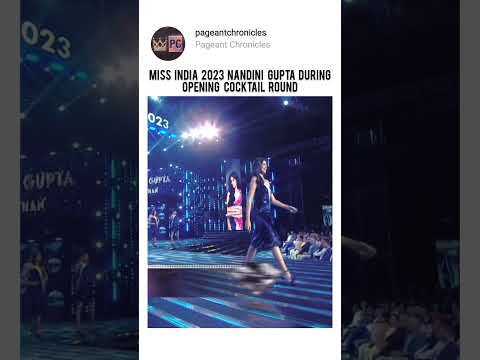 Miss India 2023 Nandini Gupta #nandinigupta #missindia #bollywood