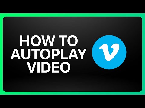 How To Autoplay Vimeo Video Tutorial