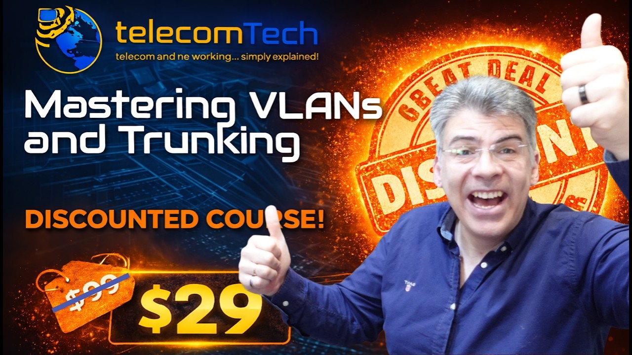 Mastering VLANs & Trunking Course (Now Discounted) | Full Networking Training