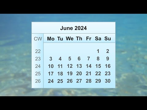 June 2024 Calendar