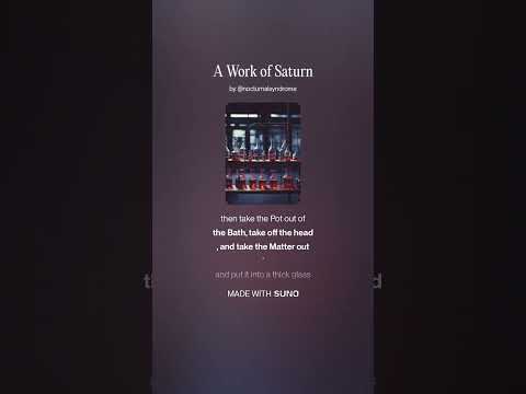 A Work of Saturn