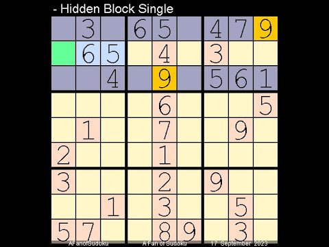 How to Solve Globe and Mail Sudoku Five Star? 17 September, 2023