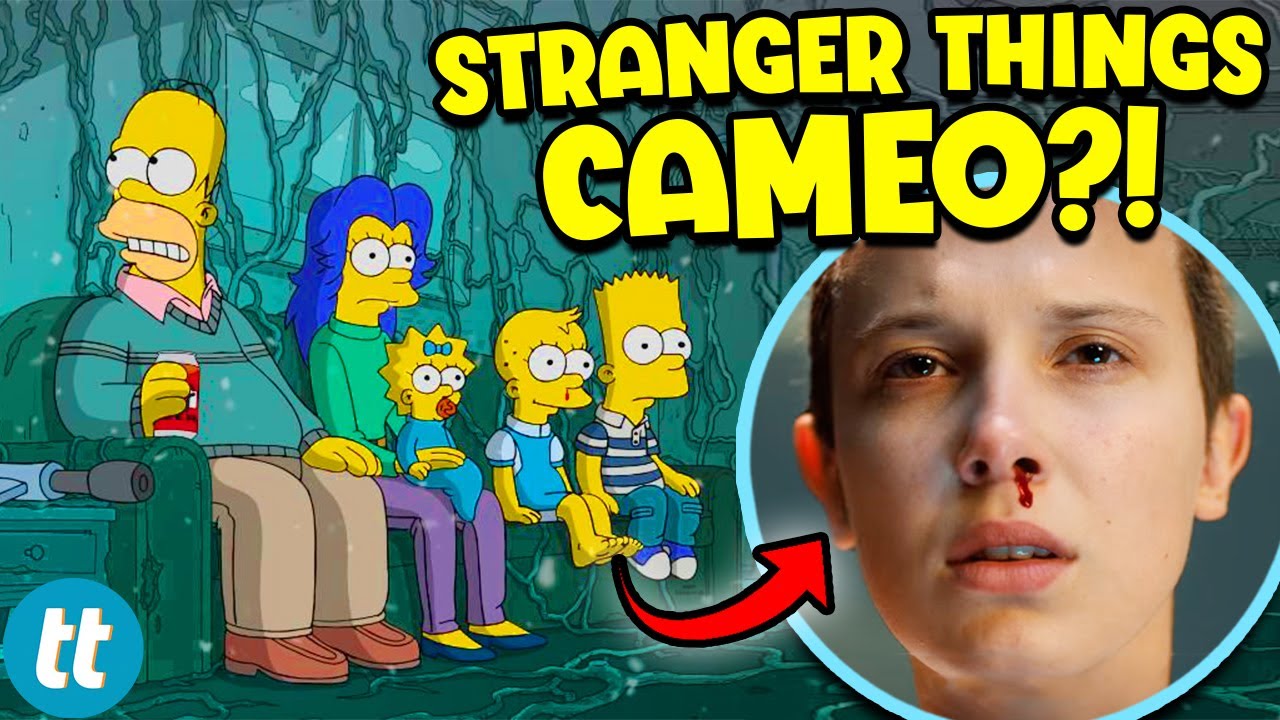 10 Times The Simpsons Referenced Stranger Things