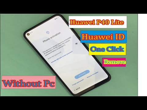 BOOM!!! Without PC!!! Huawei P40 lite E ART-L29 (C432), Remove Huawei ID, Bypass FRP.