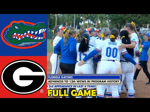 Florida vs. Georgia [FULL GAME] Game 03 Women's Softball | NCAA Softball 2025