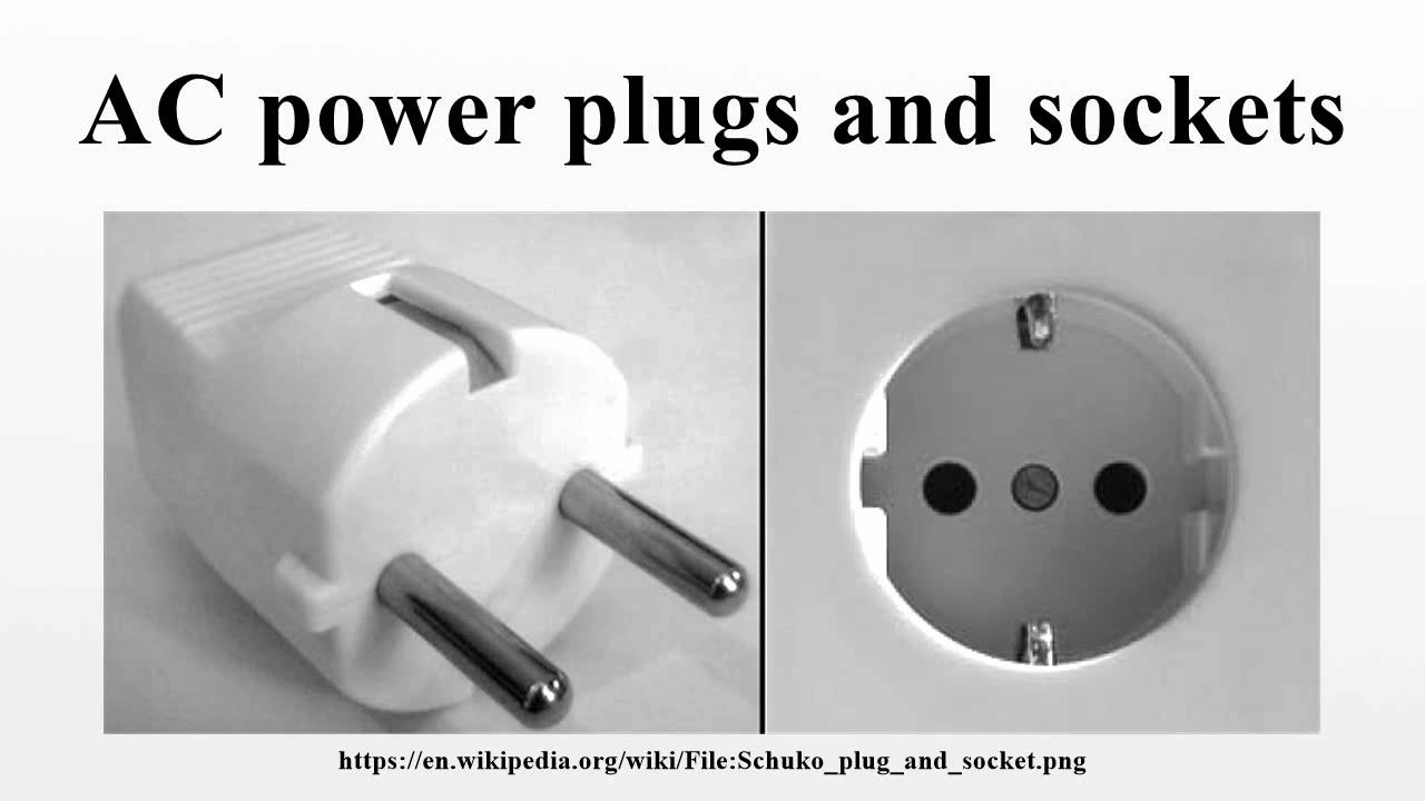 AC power plugs and sockets