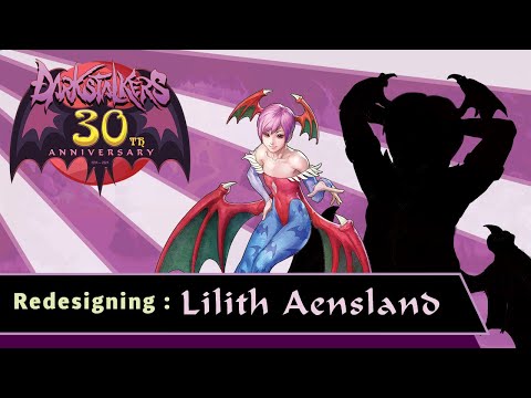 Redesigning Lilith Aensland [TIMELAPSE | Darkstalkers 30th Anniversary]