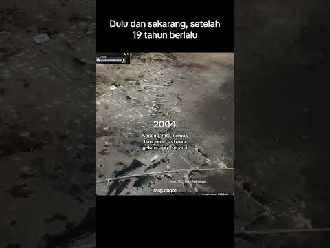 Kokoh, meskipun diterjang Tsunami #tsunami #tsunamiaceh #aceh #lampuuk