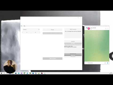 Telegram Bot API Integration [Custom app to Automate Telegram Posts] (Demo)