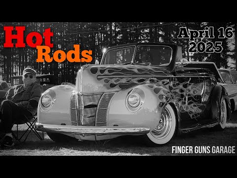 Hot Rods at the Airport - Bremerton, WA - April 16, 2025