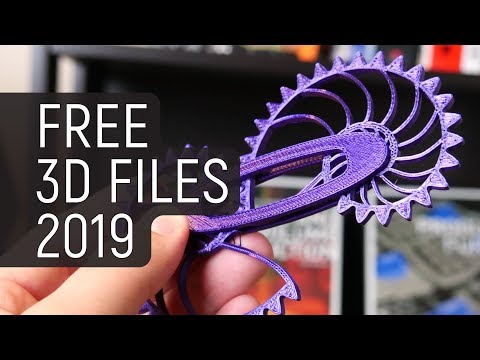 Best Sources for FREE 3D Printing Models (and more) in 2019