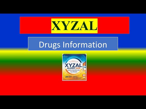 XYZAL - Generic Name , Brand Names, How to use, Precautions, Side Effects