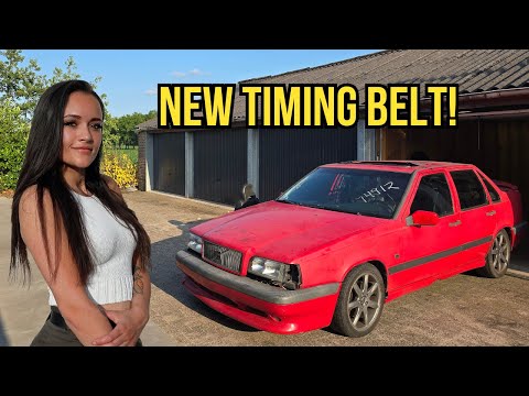 Replacing the timing belt on my Volvo 850R!