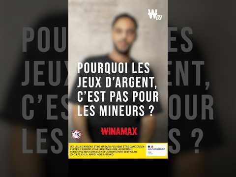 🔞 Pourquoi les jeux d’argent, c’est pas pour les mineurs ?