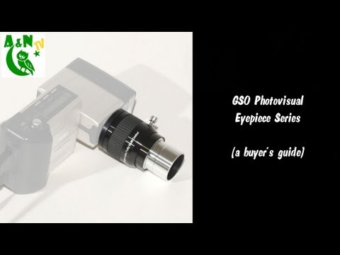 The GSO Photovisual Eyepiece Series