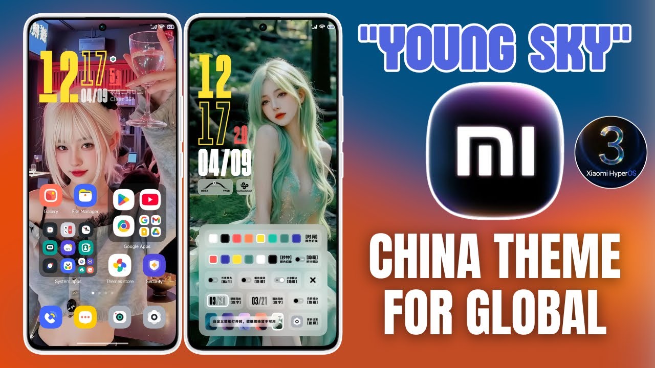 Install “Young Sky” China Theme On Xiaomi Global Devices