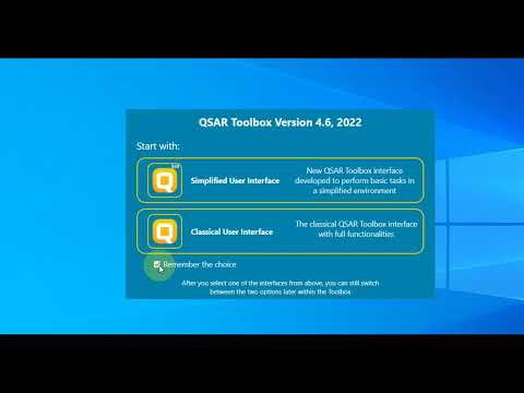 2. User interface - OECD QSAR Toolbox 4.6
