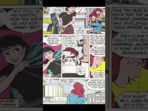 April O'Neil's Comic Book Backstory