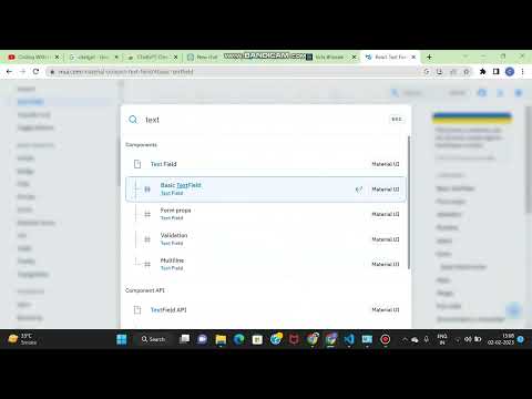 TextField(TextBox) - Create Form in ReactJs using material ui