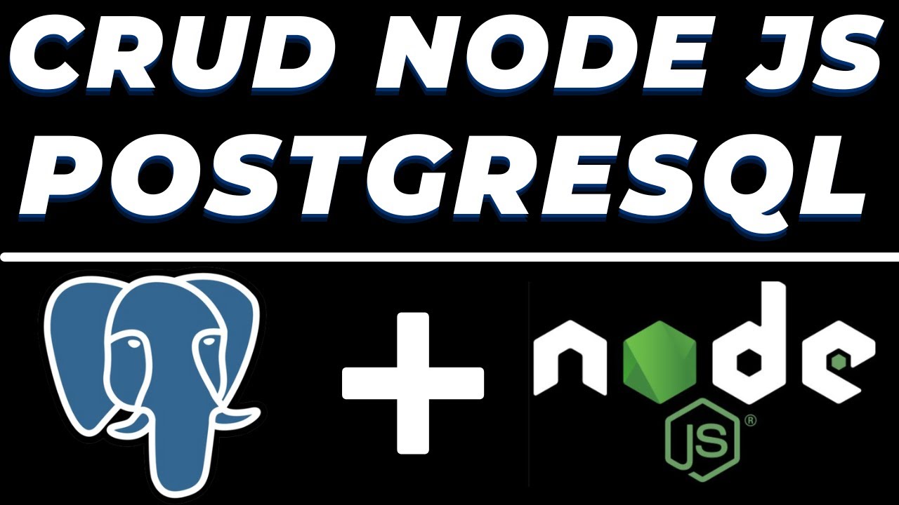 PostgreSQL Node JS Express CRUD | REST API Tutorial
