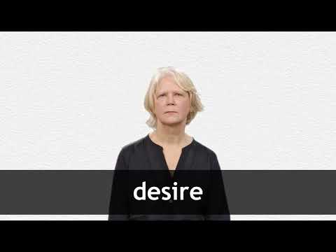 DESIRE definition and meaning | Collins English Dictionary