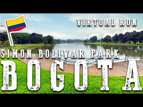 🆃RE🅰DMILL | Virtual 🆁un - BOGOTÁ - SIMON BOLIVAR PARK, COLOMBIA #treadmill #virtualrun #run