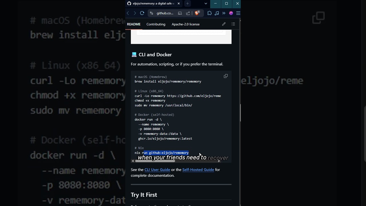 What Happens to Your Passwords If You Vanish? #GitHubGems #XerobiLab #Shorts