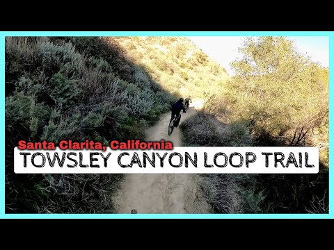 Mountain Biking - Towsley Canyon Loop Trail - Santa Clarita, California.