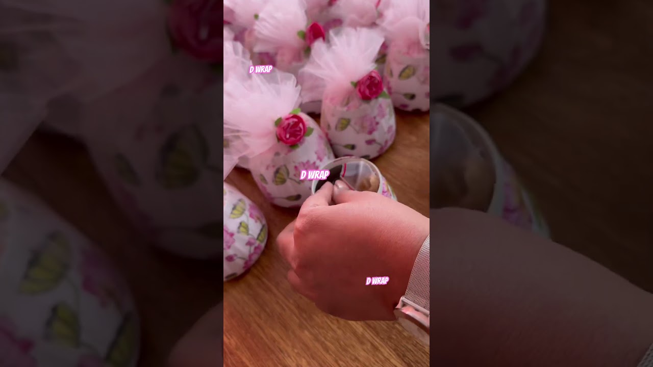 Dryfruit/chocolate jar! #dwrap #gifts #returngifts #dryfruits  #hampers #giftideas #giftbox