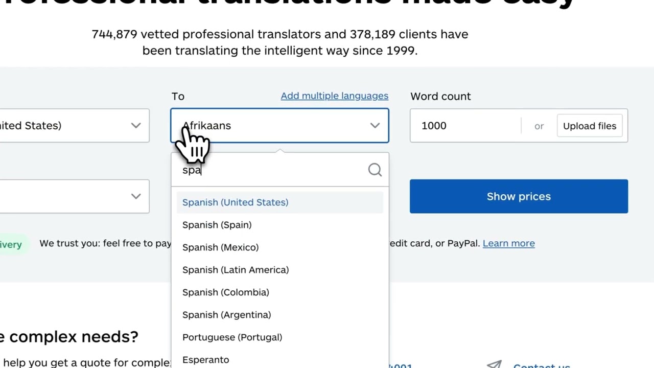 Translated Professional Services