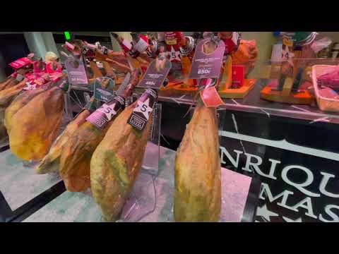 Luxury Jamon at Madrid International Airport